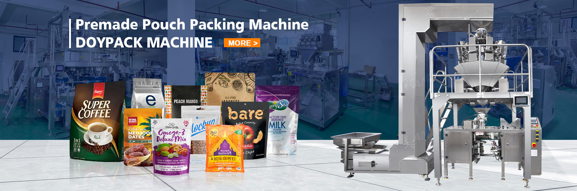 Horizontal Juice Doypack Hffs Packing Machine