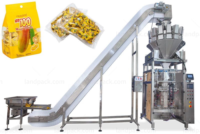 Candy Packing Machine | Candy Wrapping Machine | Candy Pouch Packing ...